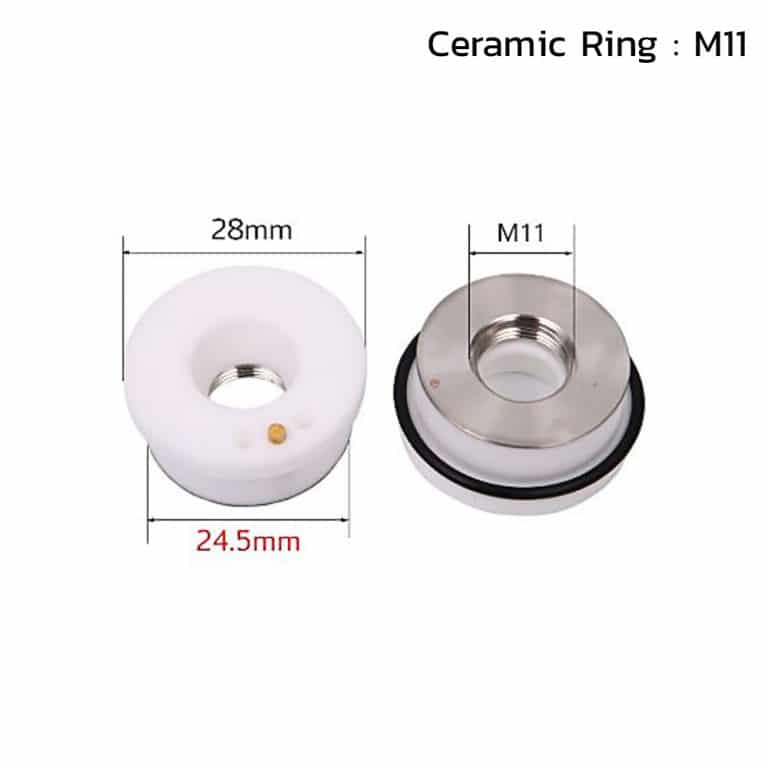 Ceramic ring (เซรามิค ริง) สำหรับหัวตัดเลเซอร์ - TTL Engineering Systems