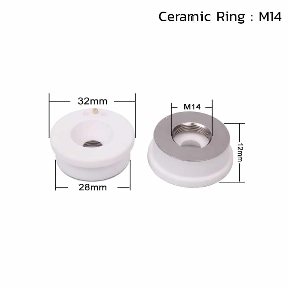 Ceramic ring (เซรามิค ริง) สำหรับหัวตัดเลเซอร์ - TTL Engineering Systems